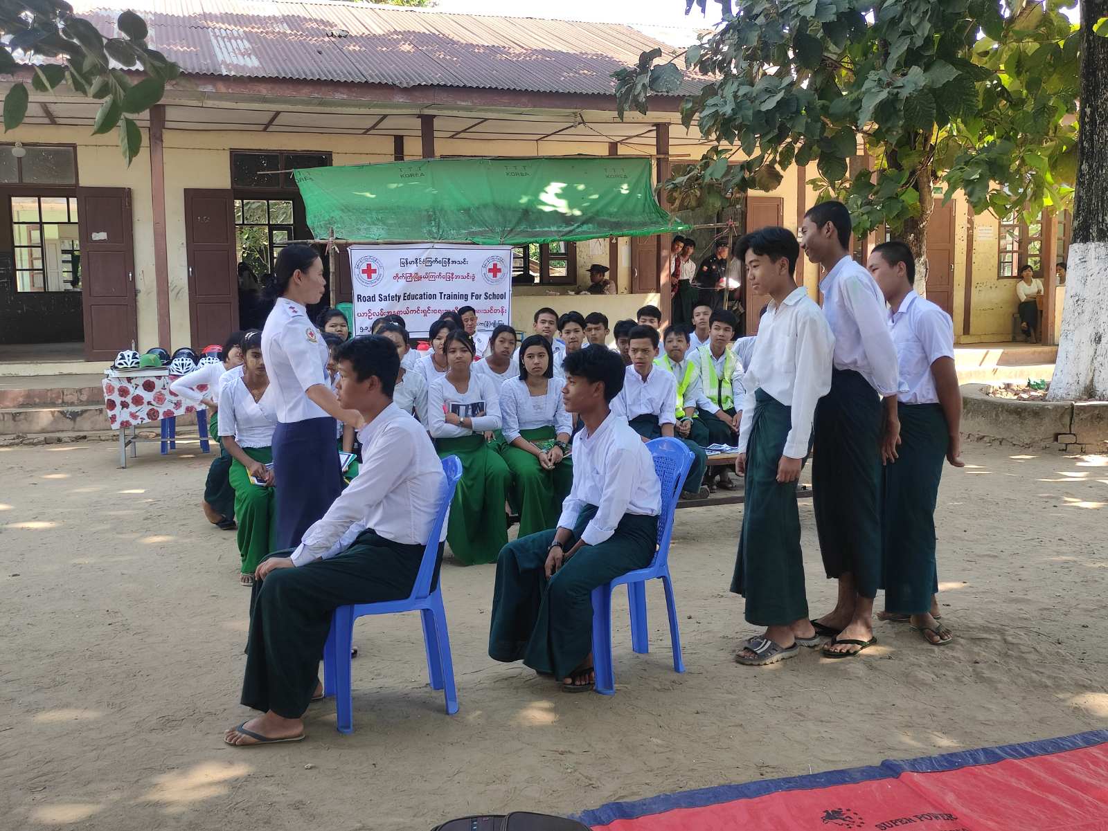 တိုက်ကြီးမြို့နယ်၌ ယာဥ်လမ်းအန္တရာယ်ကင်းရှင်းရေး အသိပညာပေး ဟောပြောပွဲကျင