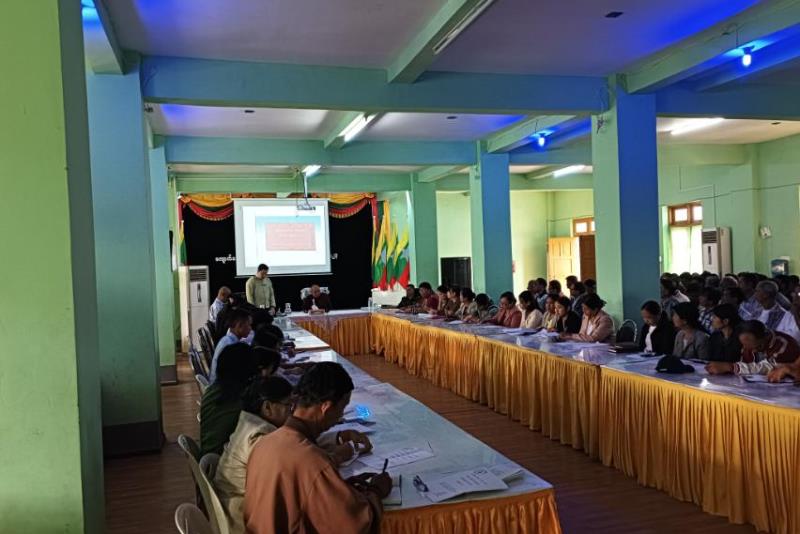ကျောက်ဆည်မြို့တွင် ခရိုင်လုံဆိုင်ရာ ရွှေကျင်နိကာယ ဝိနည်းစာပြန်ပွဲ အောင