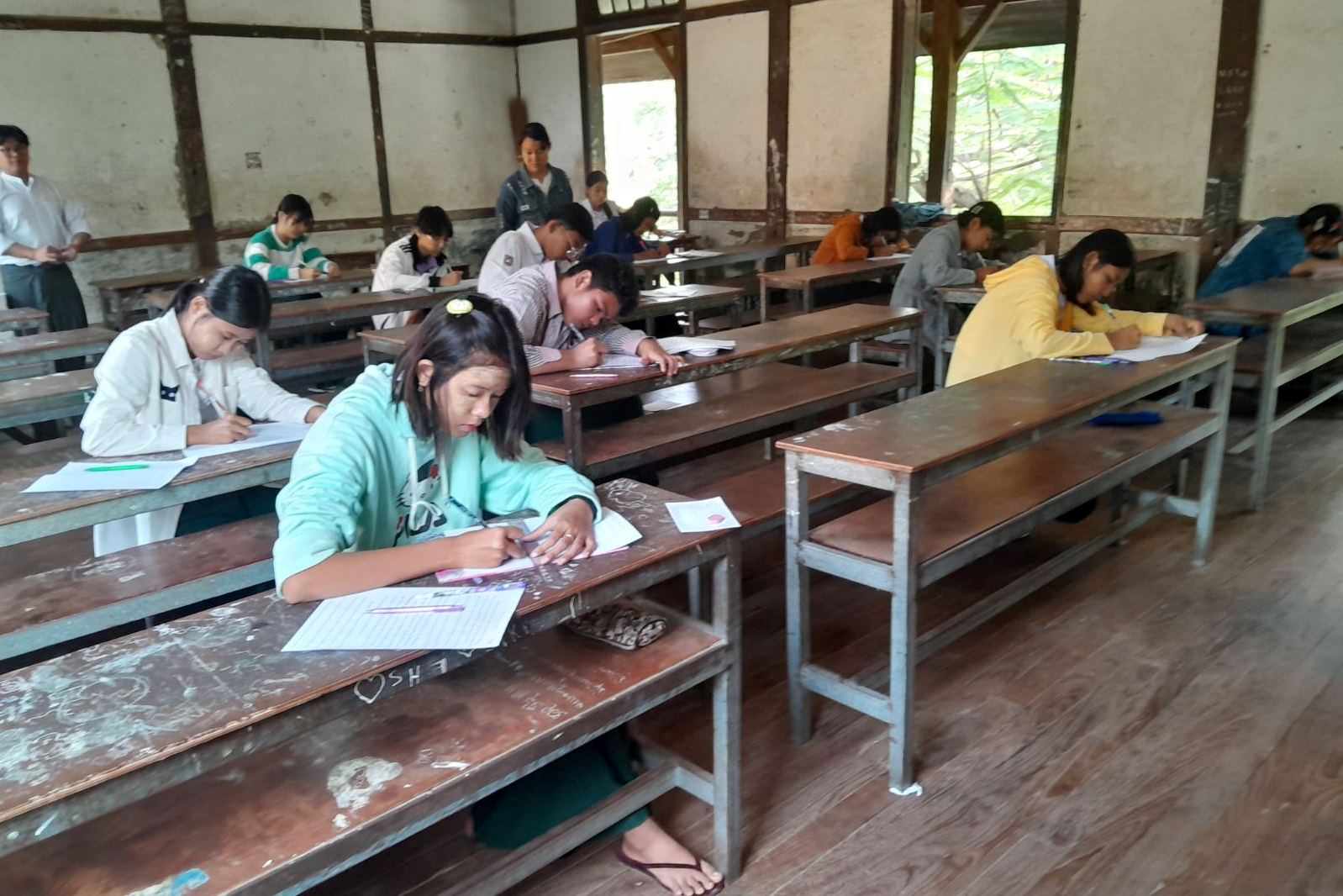 ကျောက်ဆည်မြို့တွင် ၇၆ နှစ်မြောက် လွတ်လပ်ရေးနေ့အထိမ်းအမှတ် အထက်တန်း