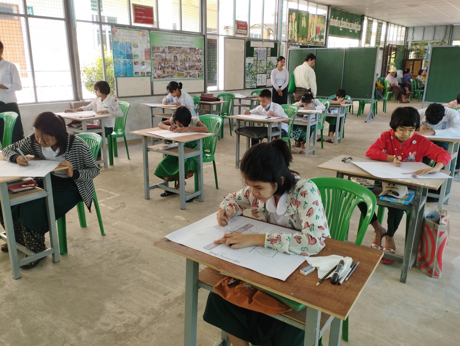 ၁၀၃နှစ်မြောက် အမျိုးသားအောင်ပွဲနေ့အထိမ်းအမှတ်အဖြစ် မြို့နယ်အဆင့် စာစီစာကုံးပြိုင်ပွဲ၊ ကဗျာပ