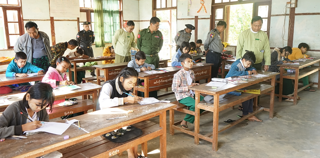 ၇၆ နှစ်မြောက် လွတ်လပ်ရေးနေ့အထိမ်းအမှတ် ကျပန်း၊ စာစီစာကုံး၊ ပန်းချီ