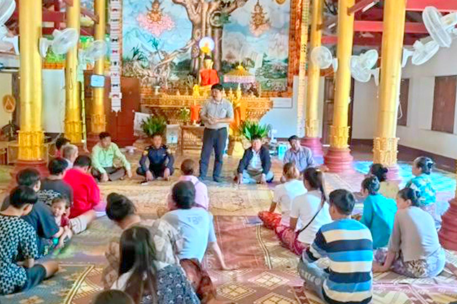 မိုင်းယောင်းမြို့၌ မီးခိုးမြူငွေ့ကင်းစင်ရေး အသိပညာပေး ဟောပြော