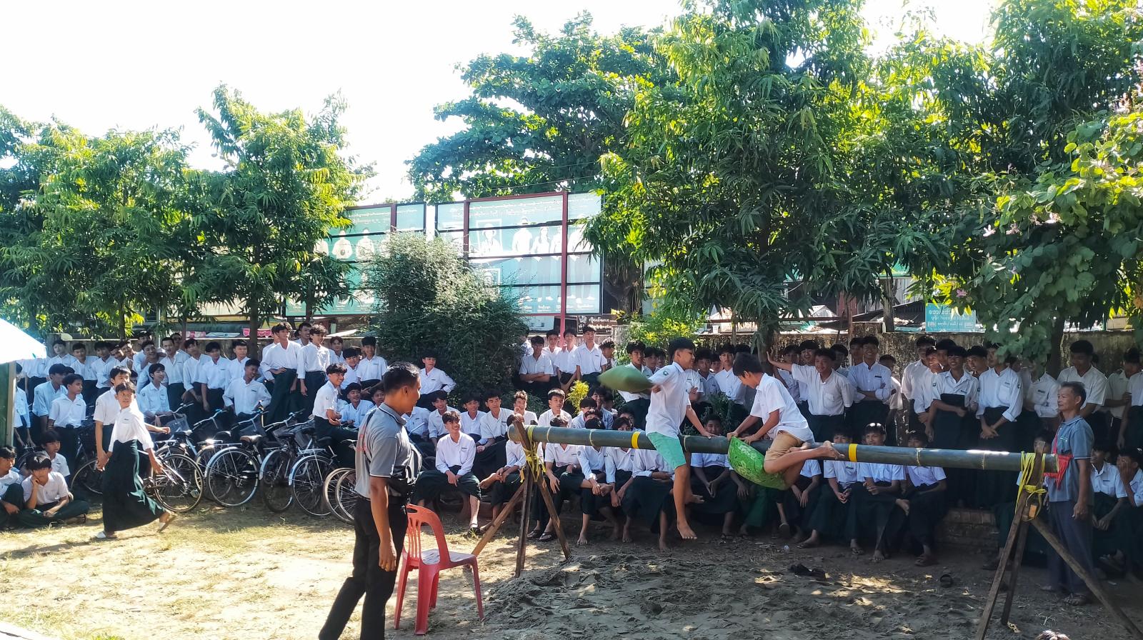 မုဒုံမြို့၌ ၇၆ နှစ်မြောက် လွတ်လပ်ရေးနေ့အထိမ်းအမှတ် အားကစားပြိုင်ပွဲန