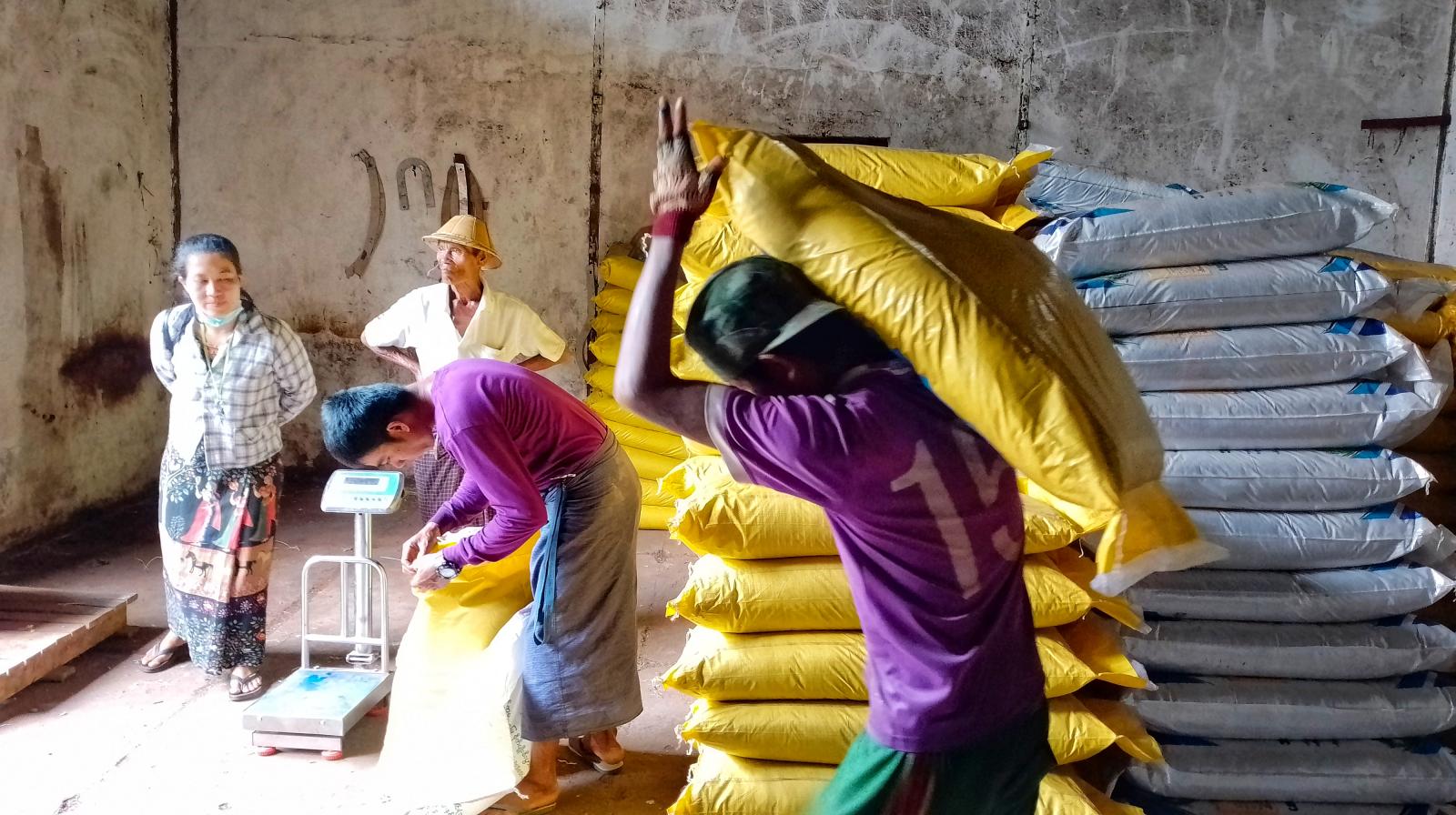 မုဒုံမြို့နယ်တွင် ယူရီးယားဓာတ်မြေသြဇာများကို စျေးနှုန်းသက်သာစွာဖြင့