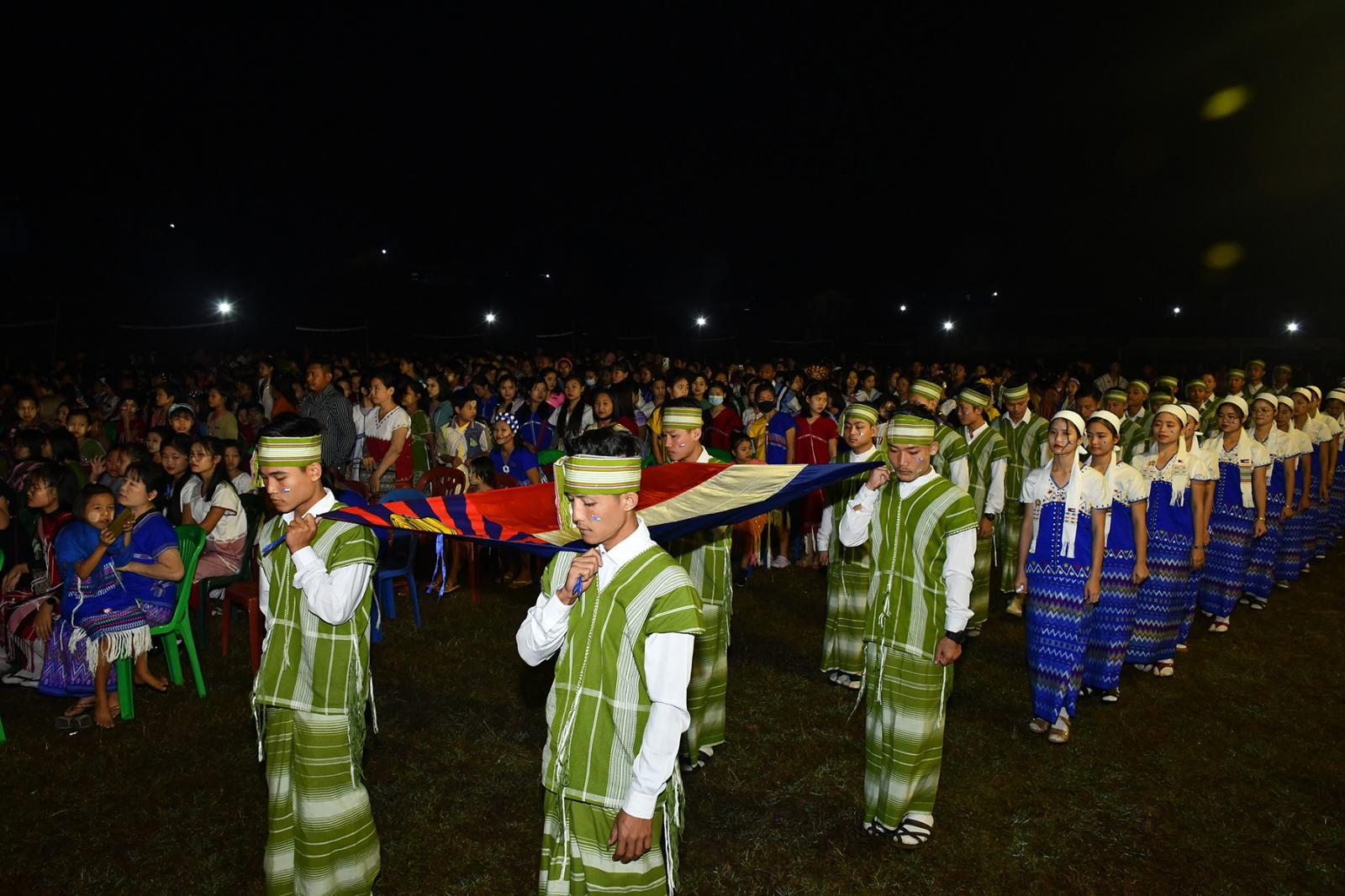 မြိတ်မြို့တွင် ကရင်နှစ်သစ်ကူးနေ့ ကရင်အမျိုးသားအလံ‌တော်လွှင့်တင် အလေးပ