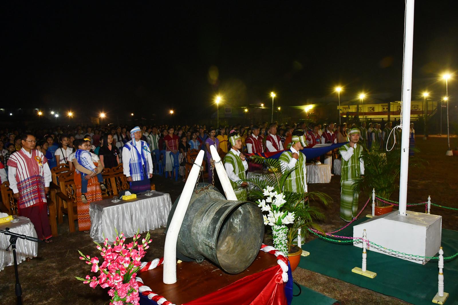 မြိတ်မြို့တွင် ကရင်နှစ်သစ်ကူးနေ့ ကရင်အမျိုးသားအလံ‌တော်လွှင့်တင် အလေးပ
