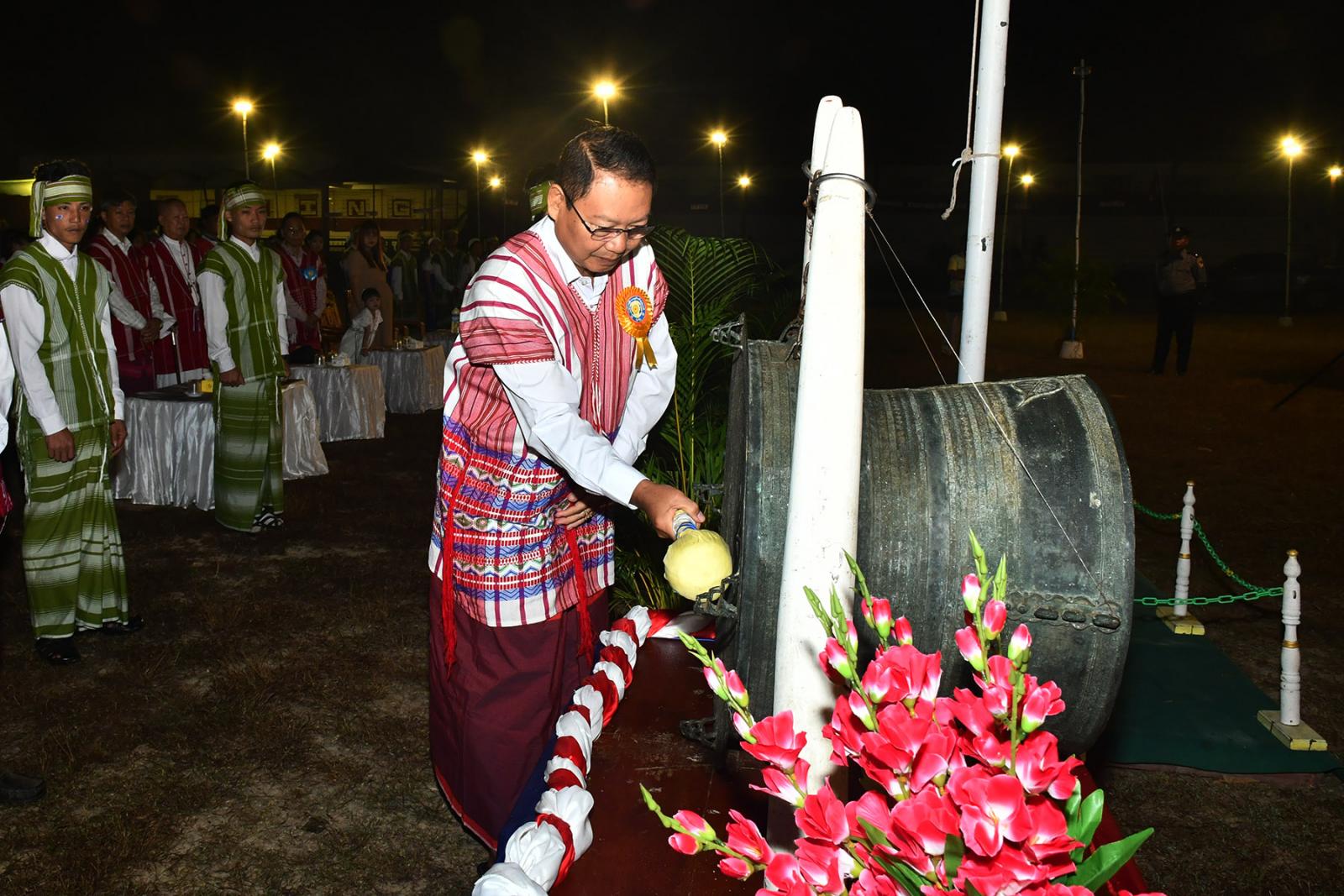 မြိတ်မြို့တွင် ကရင်နှစ်သစ်ကူးနေ့ ကရင်အမျိုးသားအလံ‌တော်လွှင့်တင် အလေးပ
