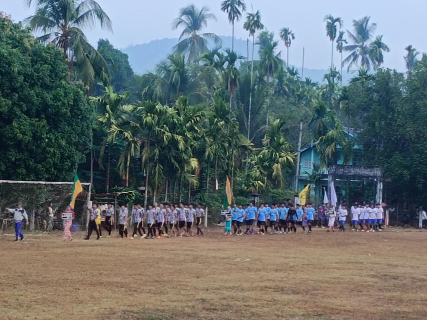 ပလောက်မြို့တွင် ၇၇ နှစ်မြောက် ပြည်ထောင်စုနေ့အထိမ်းအမှတ် ရပ်ကွက် ကျေးရ