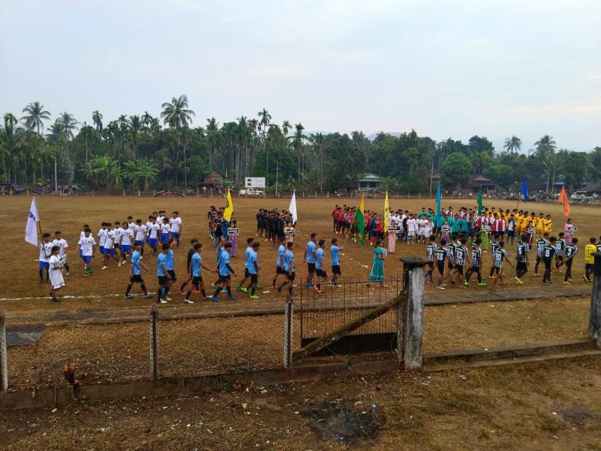 ပလောက်မြို့တွင် ၇၇ နှစ်မြောက် ပြည်ထောင်စုနေ့အထိမ်းအမှတ် ရပ်ကွက် ကျေးရ