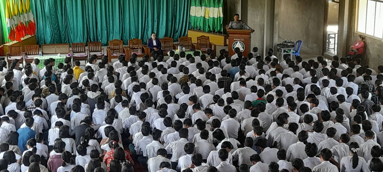 လပွတ္တာမြို့၊ အမှတ် ၂ အခြေခံပညာအထက်တန်းကျောင်းတွင် မူးယစ်ဆေးဝါးနှင့