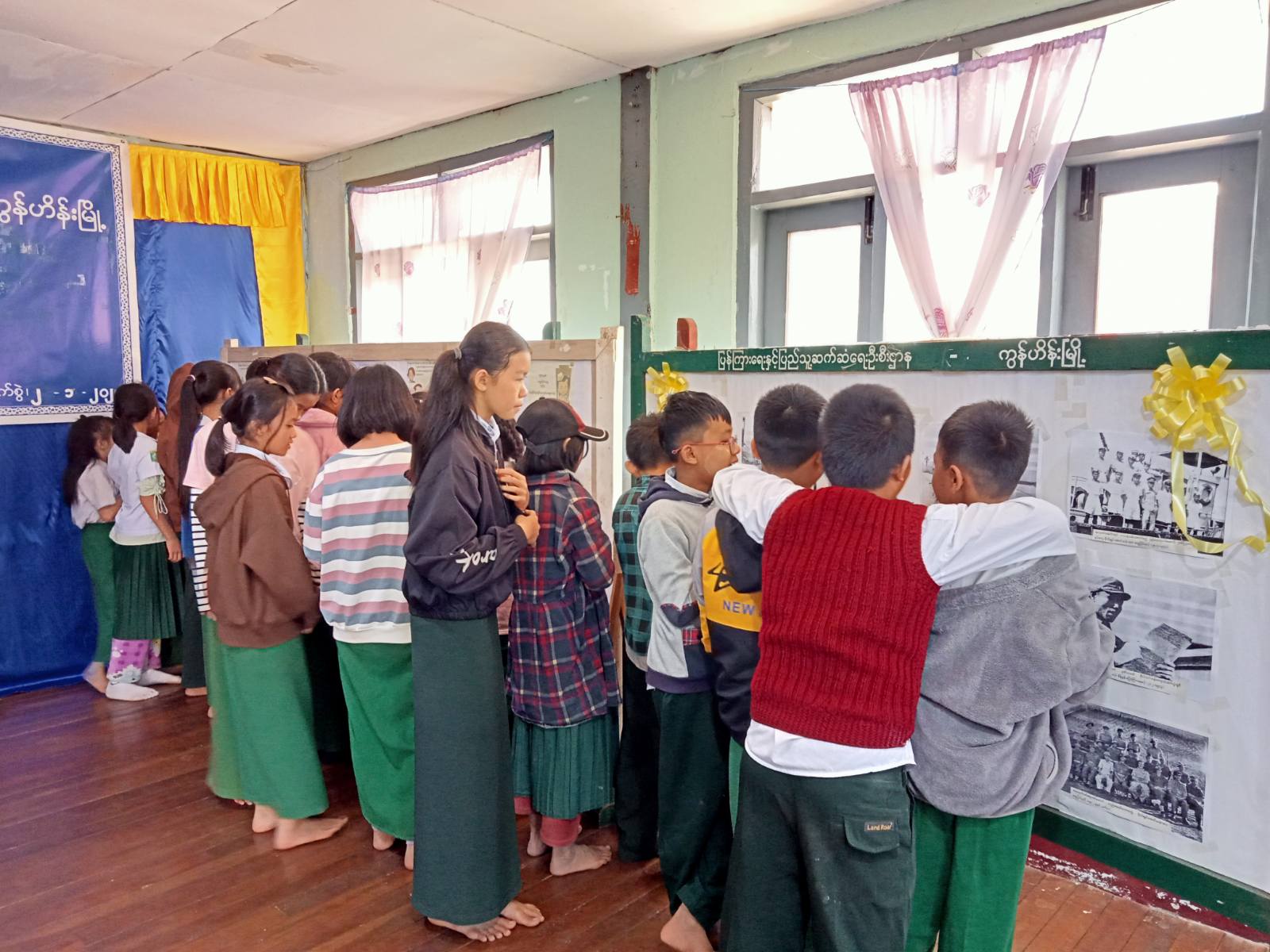 ကွန်ဟိန်းမြို့ Community Centre ခန်းမ၌ ၇၆ နှစ်မြောက် လွတ်လပ်ရေးနေ့အက