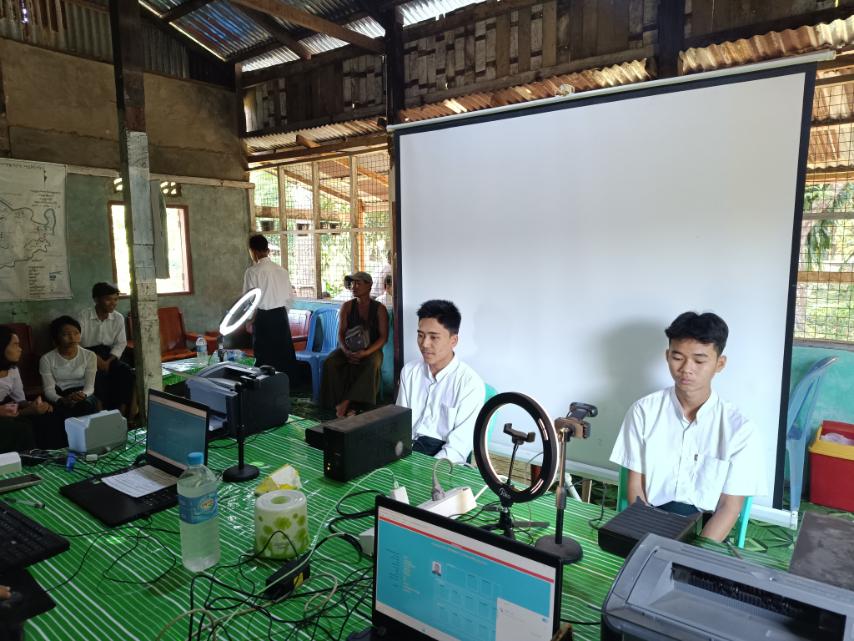 လပွတ္တာမြို့နယ်အတွင်းရှိ အခြေခံပညာကျောင်းများတွင် Biometric ကောက်ယူခြင