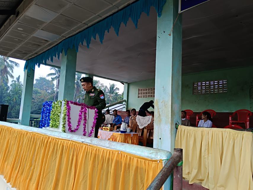 ပလောက်မြို့တွင် ၇၇ နှစ်မြောက် ပြည်ထောင်စုနေ့အထိမ်းအမှတ် ရပ်ကွက် ကျေးရ