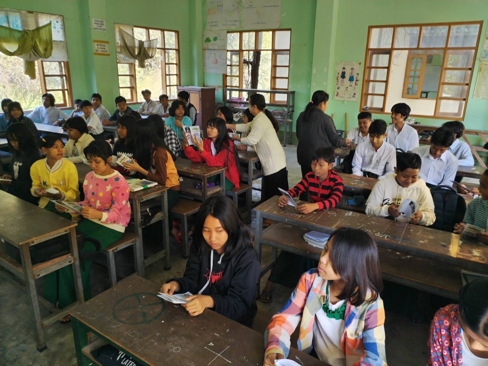 မဟာအောင်မြေမြို့နယ်၌ ၇၆ နှစ်မြောက် လွတ်လပ်ရေးနေ့အထိမ်းအမှတ်အကြို လက်ကမ