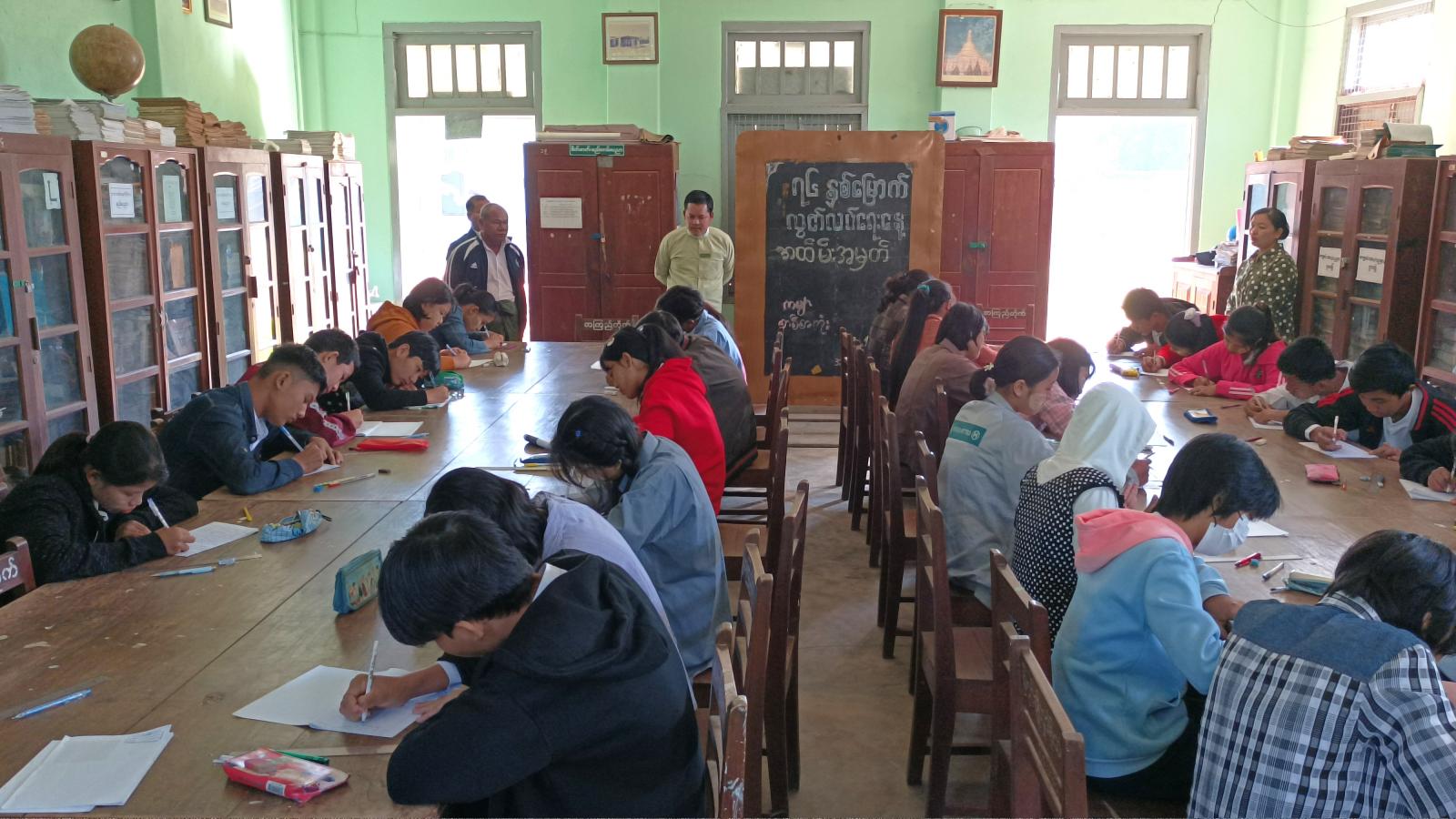ပေါက်ခေါင်းမြို့နယ်၌ ၇၆ နှစ်မြောက် လွတ်လပ်ရေးနေ့အထိမ်းအမှတ် အထက်တန်းန