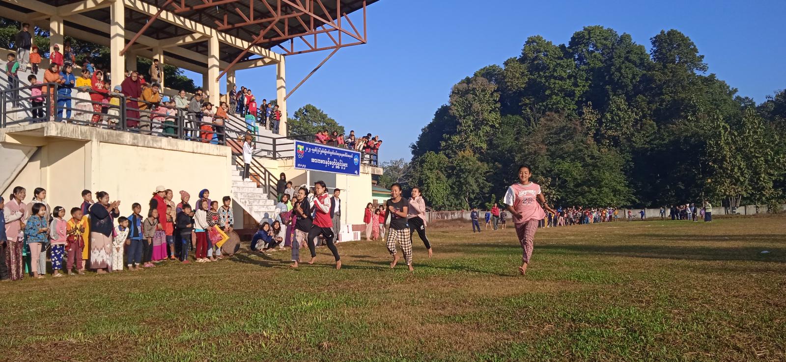 မံစီမြို့နယ်၌ ၇၆ နှစ်မြောက် လွတ်လပ်ရေးနေ့အထိမ်းအမှတ် ပျော်ပွဲရွှင်ပ