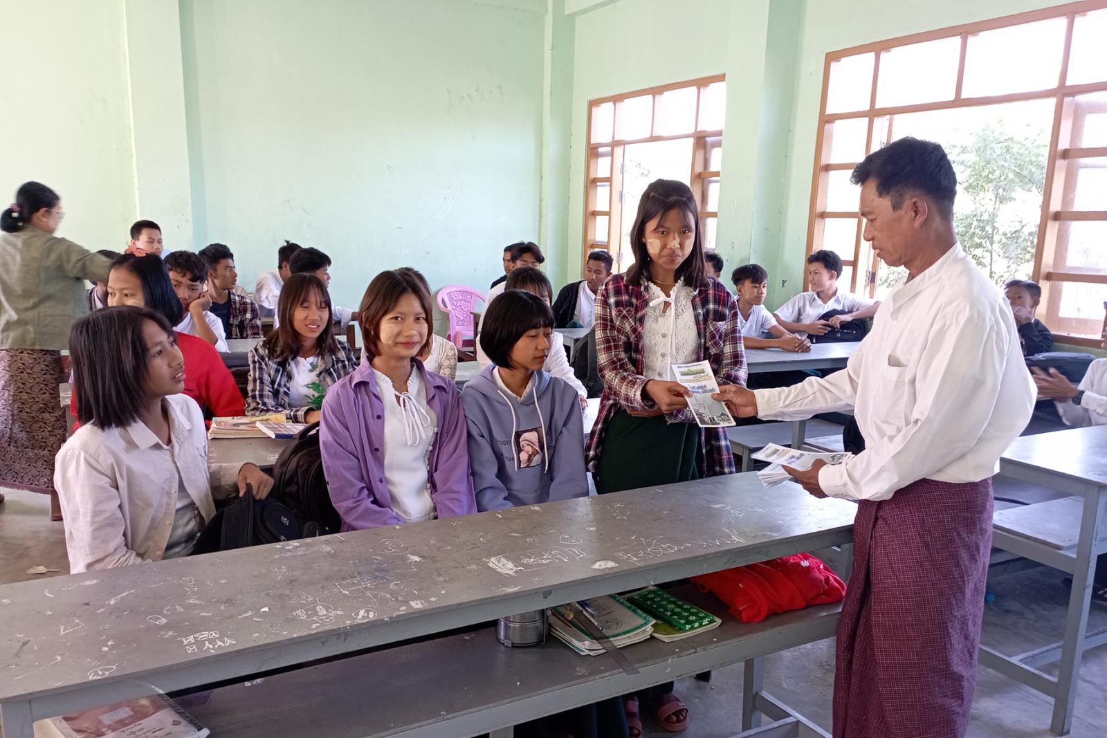 ပျော်ဘွယ်မြို့နယ်တွင် ၇၆ နှစ်မြောက် လွတ်လပ်ရေးနေ့အထိမ်းအမှတ် သတင