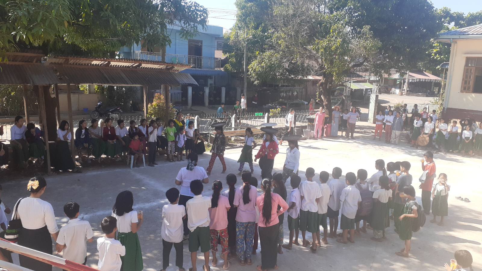 လှိုင်းဘွဲမြို့နယ်တွင် ၇၆ နှစ်မြောက်လွတ်လပ်ရေးနေ့ အထိမ်းအမှတ် အားကစားပ