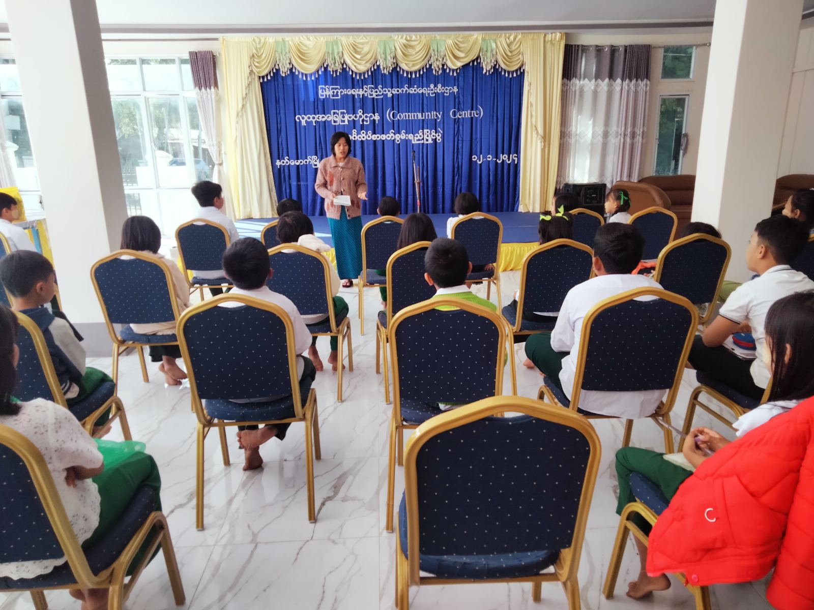 မိုင်းဆတ်မြို့၌ လေဘေးအန္တရာယ်ကြိုတင်ကာကွယ်ရေး လုပ်ငန်းညှိနှိုင်းအစည