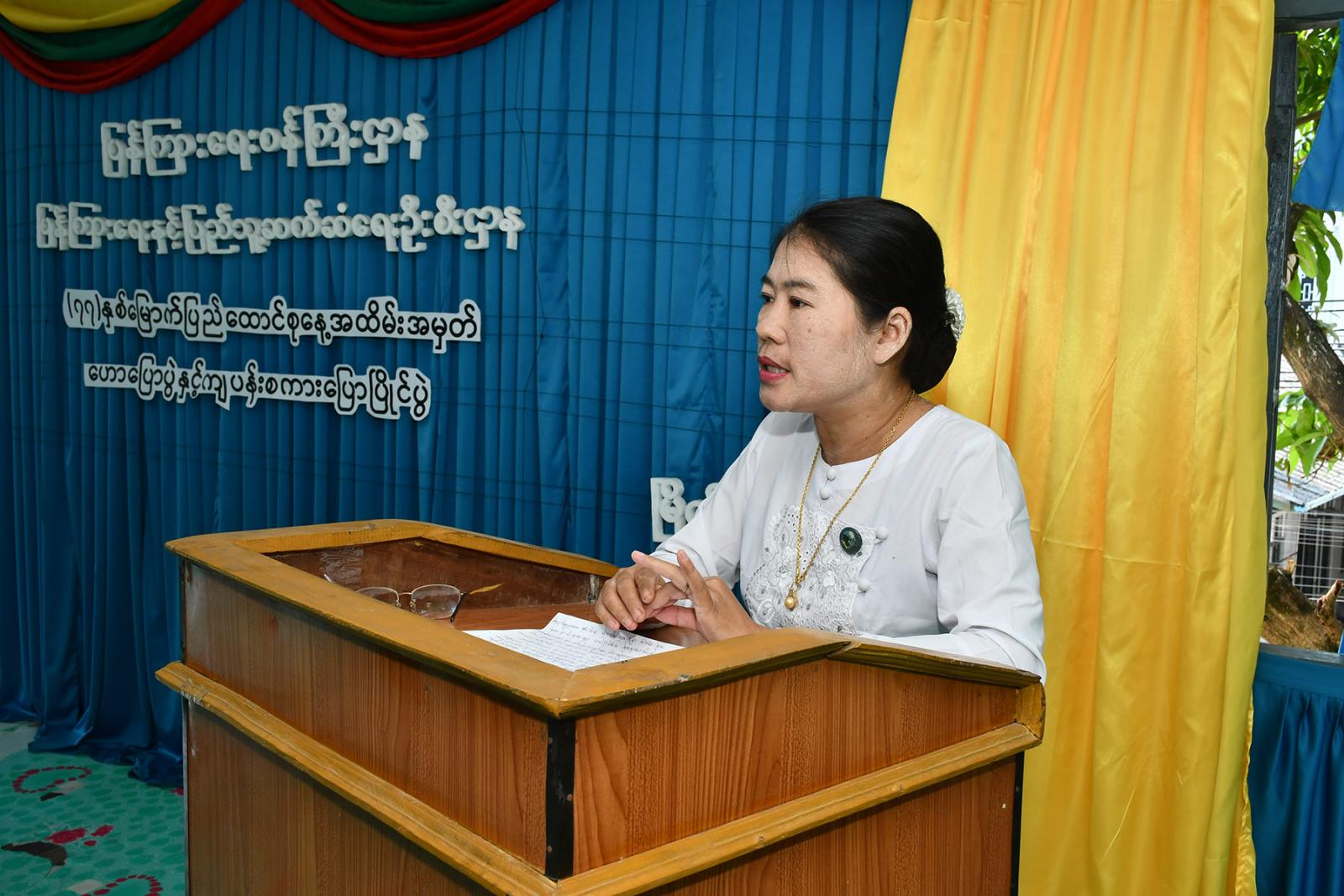 ၇၇ နှစ်မြောက် ပြည်ထောင်စုနေ့အထိမ်းအမှတ် ဟောပြောပွဲနှင့် ကျပန်းစကားပ