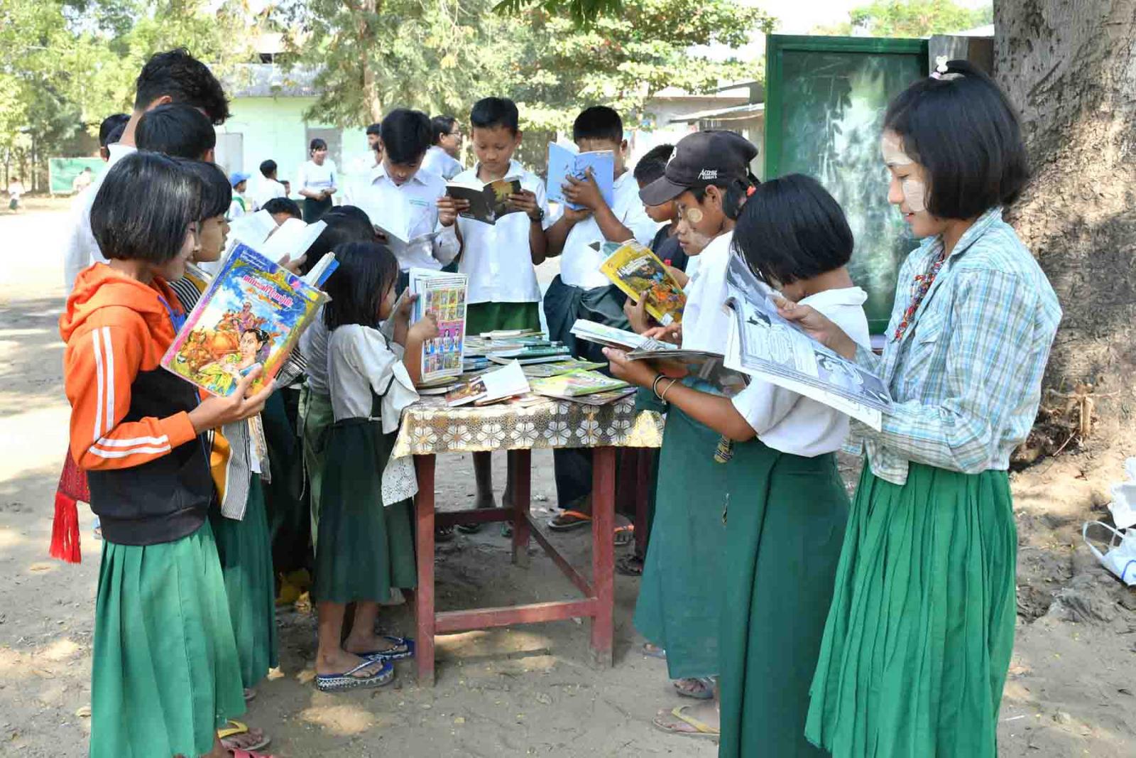 တပ်ကုန်းမြို့၌ ၇၇ နှစ်မြောက် ပြည်ထောင်စုနေ့အထိမ်းအမှတ် လူငယ