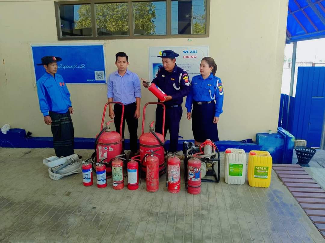 ငွေဆောင်မြို့၊ မီးသတ်ဦးစီးဌာနမှဟိုတယ်၊ တည်းခိုဆောင်များ၏ မီးဘေးလုံခ