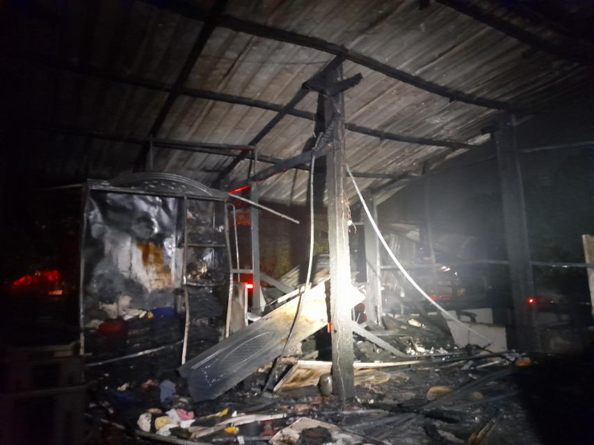 ဒဂုံမြို့သစ် မြောက်ပိုင်း မြို့နယ် ၄၄ ရပ်ကွက် ရွှေစင် ၄ လမ်းတွင် မီးလောင်မှုဖြစ်ပွား