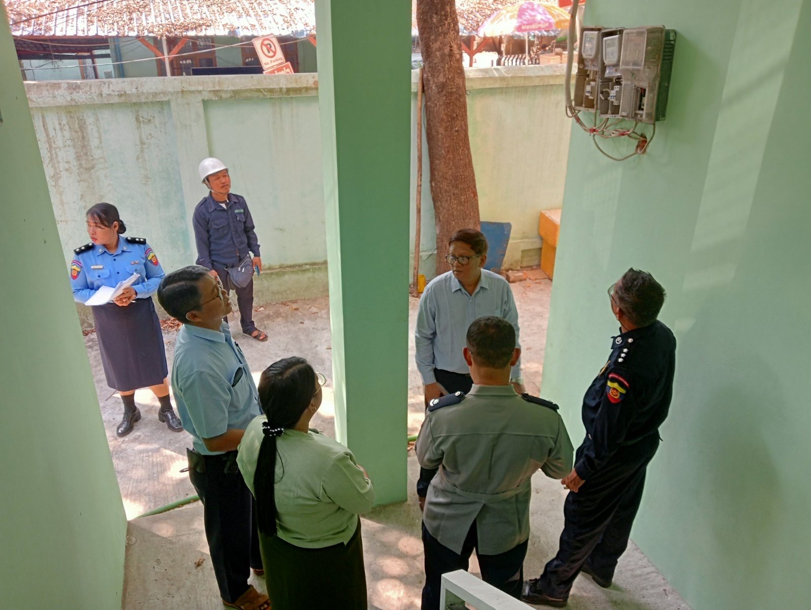 မရမ်းကုန်းမြို့နယ်အတွင်း၌ မီးဘေးအန္တရာယ်ကြိုတင်ကာကွယ်ရေး ဌာနဆိုင်ရာမ
