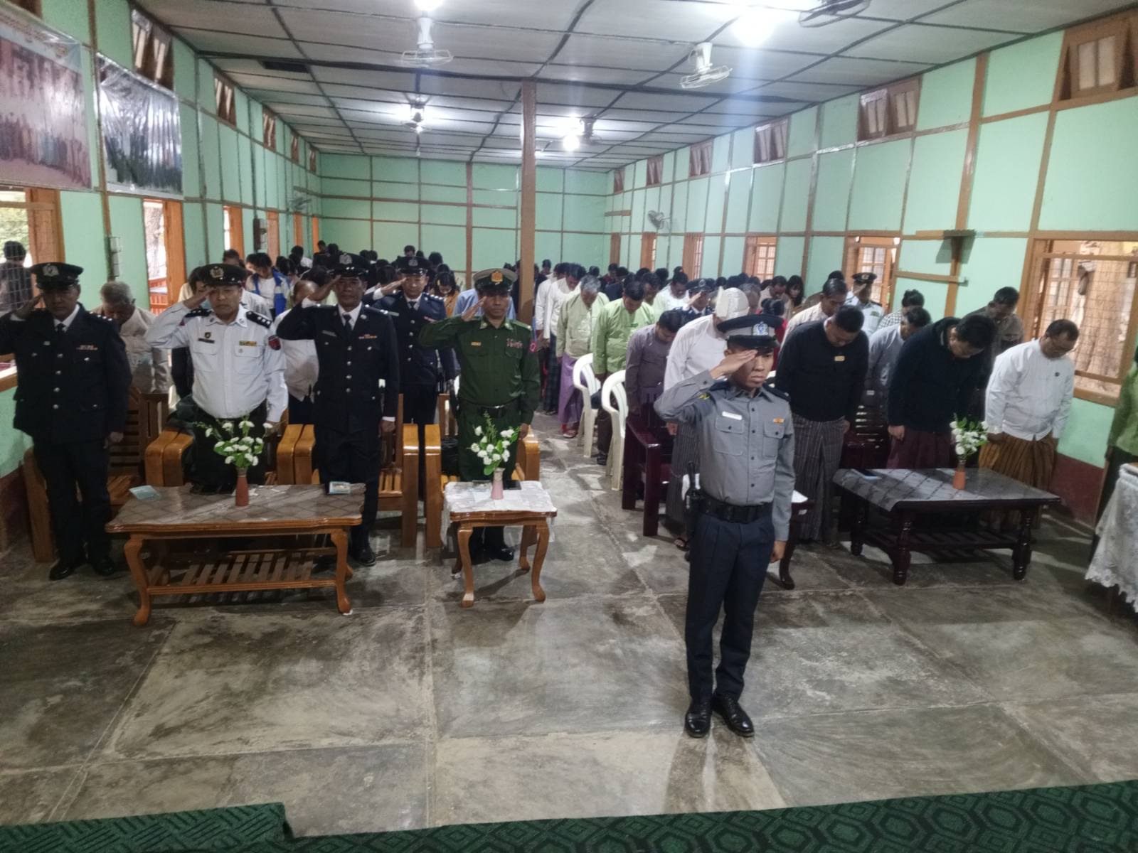 ကလေးဝမြို့တွင် ၇၇ နှစ်မြောက် ပြည်ထောင်စုနေ့ အခမ်းအနား ပြုလုပ