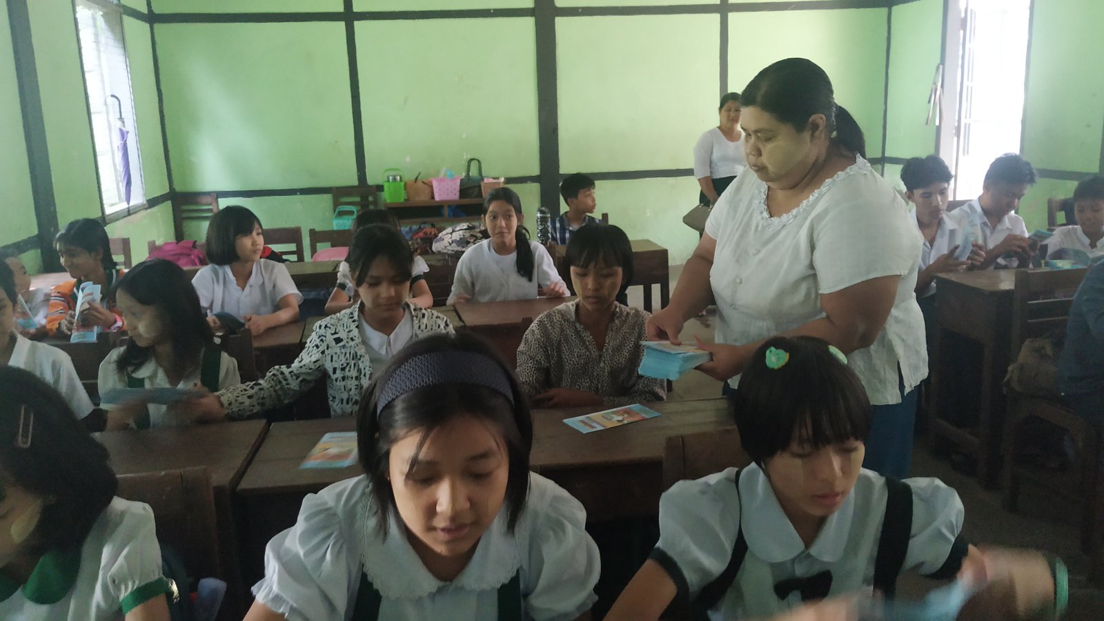 ရန်ကင်းမြို့နယ် အမှတ် ၁ အခြေခံပညာအထက်တန်းကျောင်းတွင် ၇၇ နှစ်မြောက