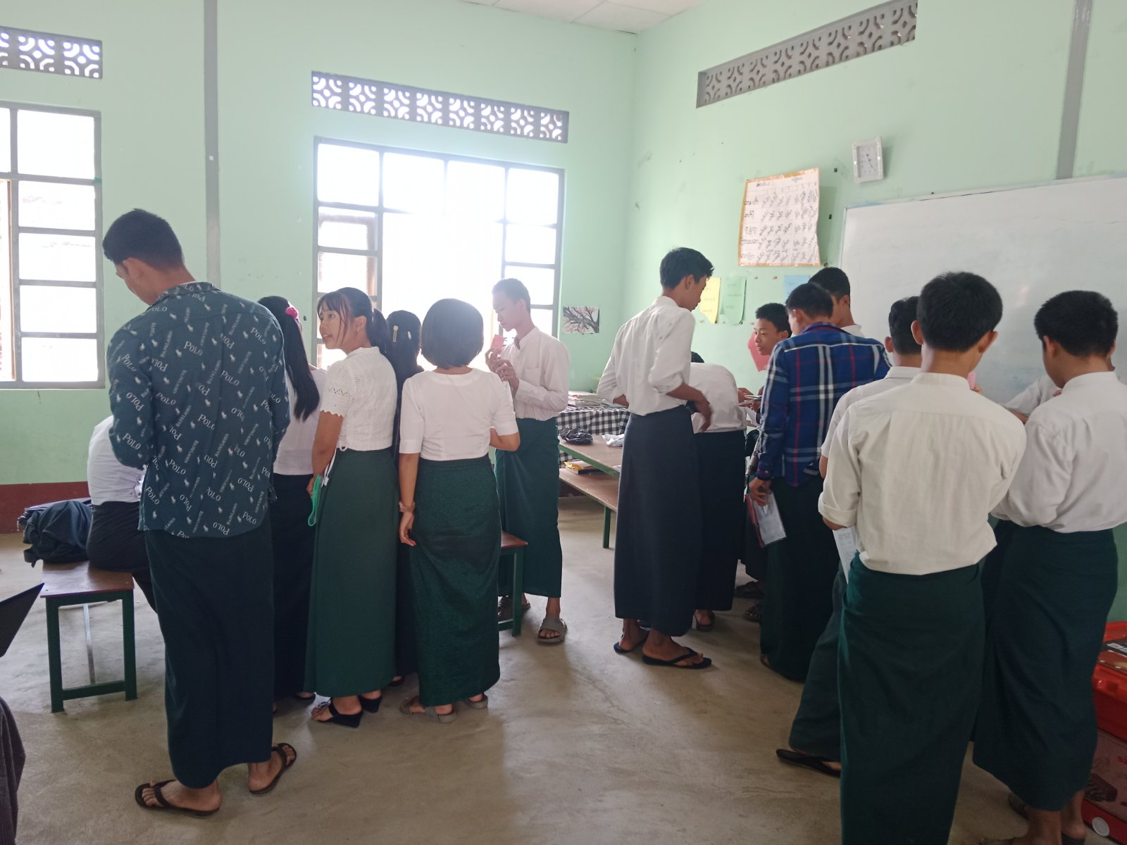 ဒိုက်ဦးမြို့နယ်တွင် Biometric ဇီဝဆိုင်ရာ အချက်အလက်ကောက်ယူခြင်း လုပ်ငန