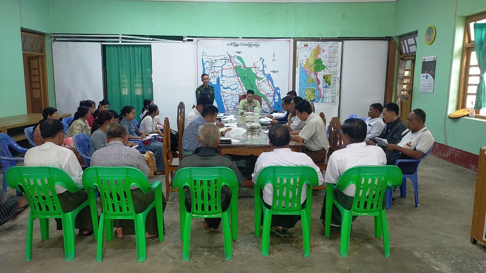 ပေါင်မြို့နယ်၌ ၇၇ နှစ်မြောက် ပြည်ထောင်စုနေ့အခမ်းအနား ကျင်းပနိုင်ရေး