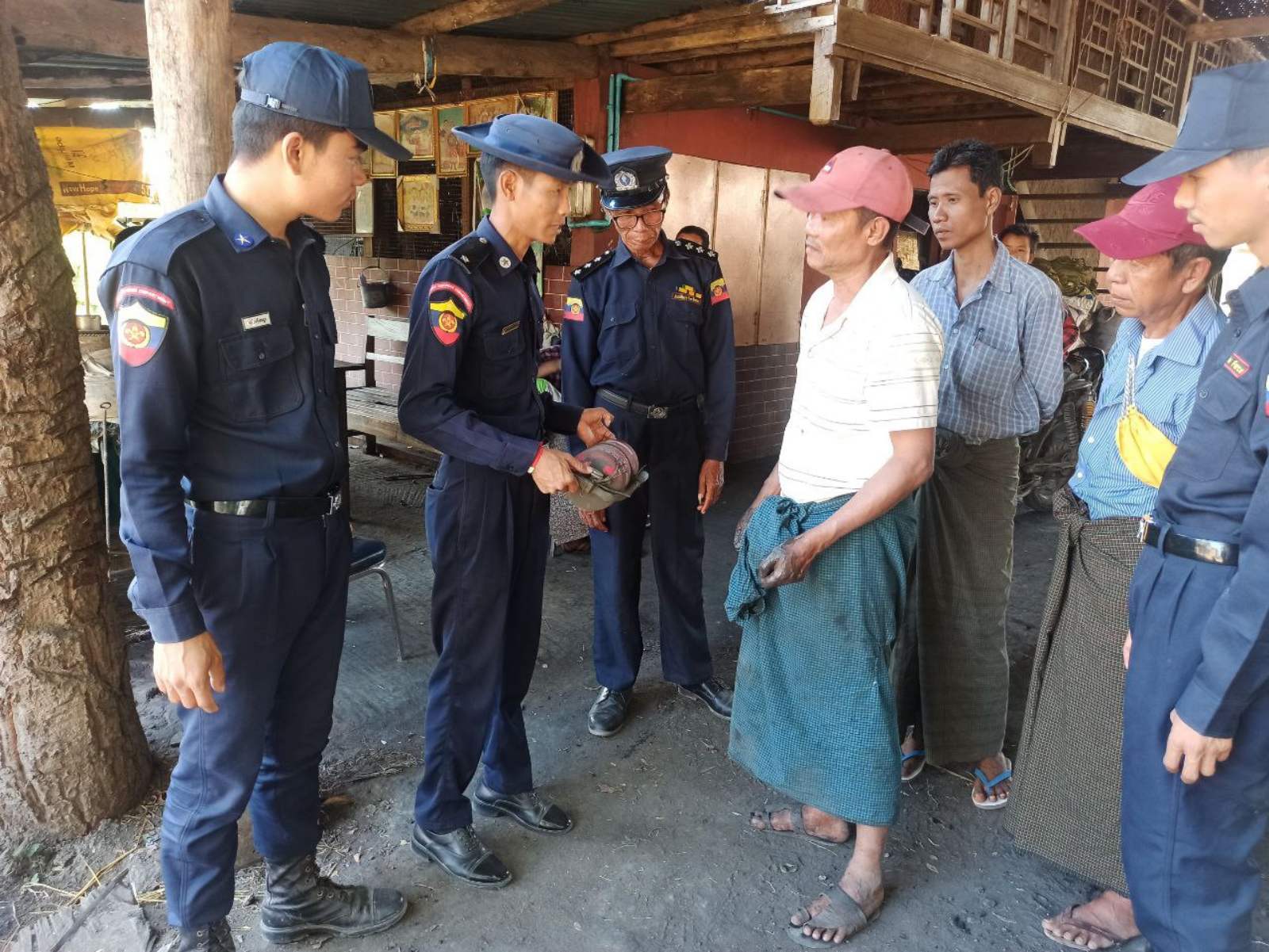 မြစ်သားမြို့နယ်တွင် မီးသတ်ဦးစီးဌာနမှ ကူမဲမြို့ အမှတ် ၂ ချမ်းမြသာစည်ရပ