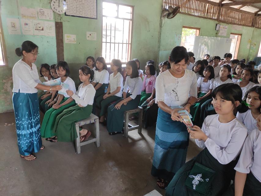 သံဖြူဇရပ်၌ ၇၇ နှစ်မြောက် ပြည်ထောင်စုနေ့အထိမ်းအမှတ် လူငယ်အသိပညာပေး
