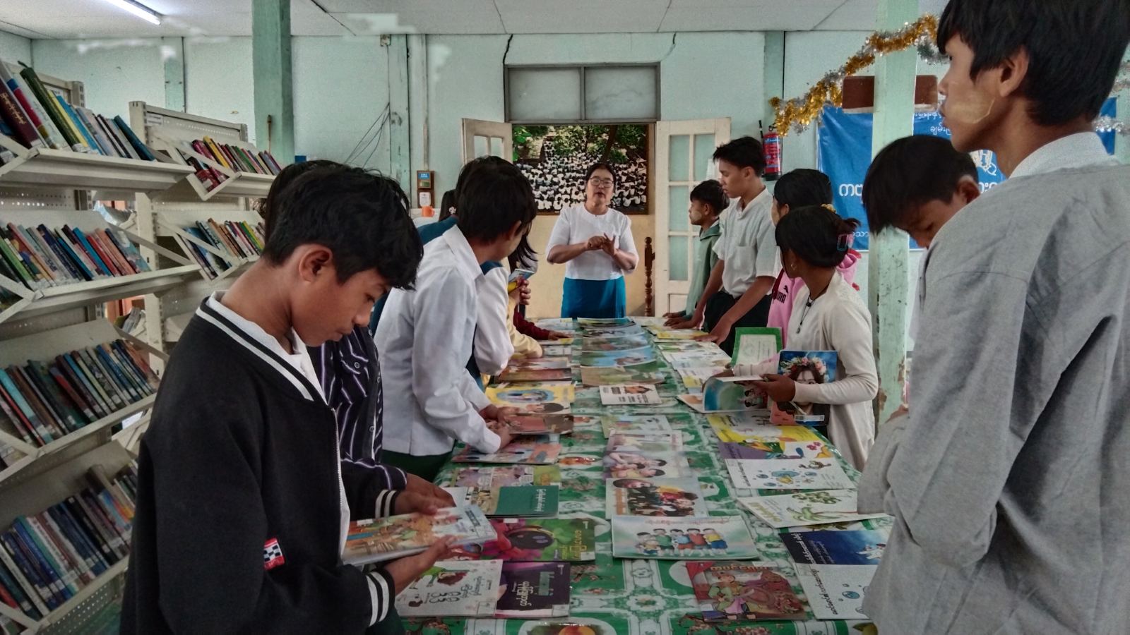 ချမ်းမြသာစည်မြို့နယ် လူထုအခြေပြုဗဟိုဌာနတွင် ၇၇ နှစ်မြောက် ပြည်ထောင