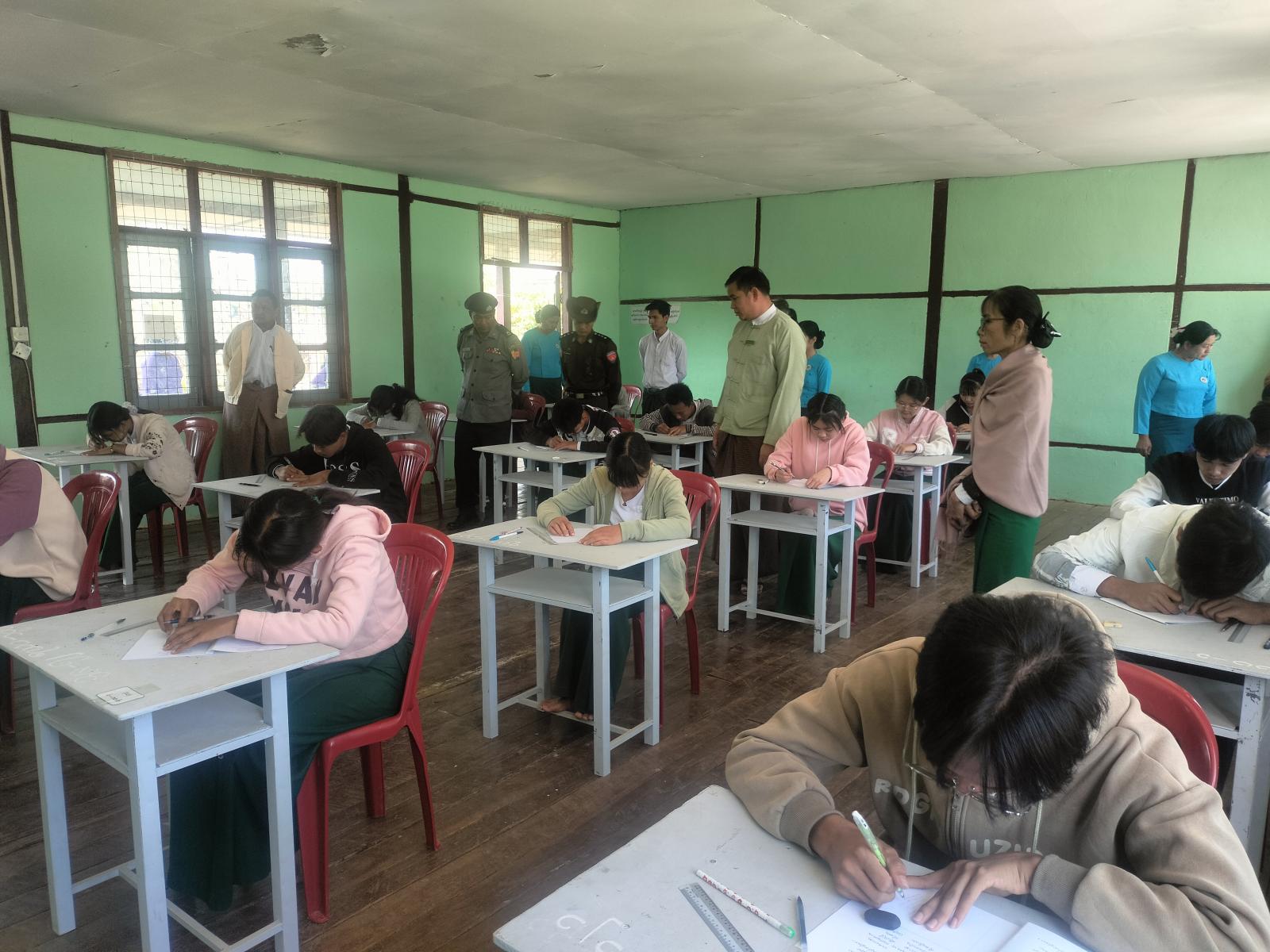 မိုင်းပန်မြို့နယ်၌ ၇၇ နှစ်မြောက် ပြည်ထောင်စုနေ့ကို ကြိုဆိုဂုဏ်ပ