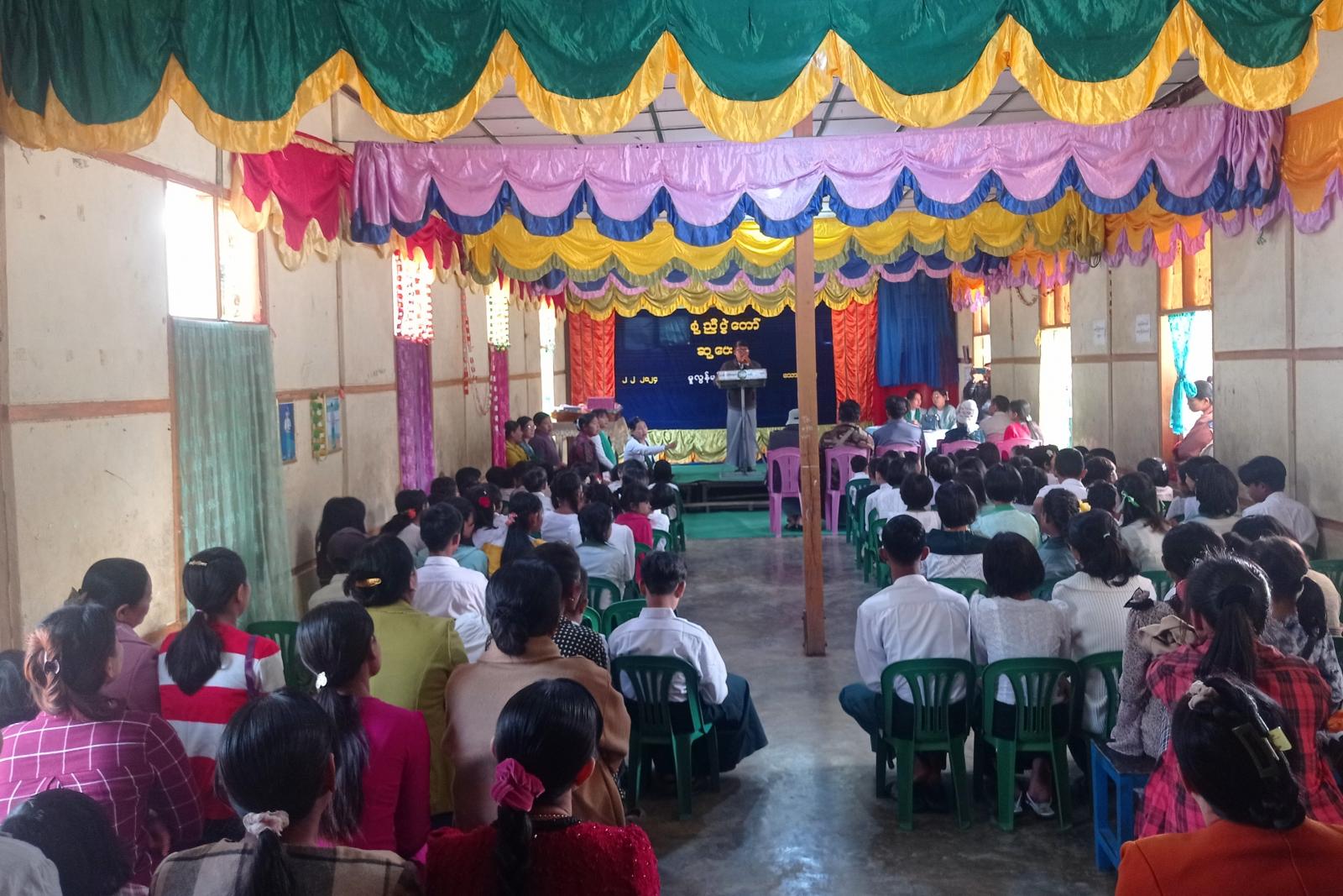 မင်းဘူးမြို့ အ မ က မူလွန် မကြီးချောင်း၌ ၂၀၂၃ ၂၀၂၄ ပညာသင်နှစ