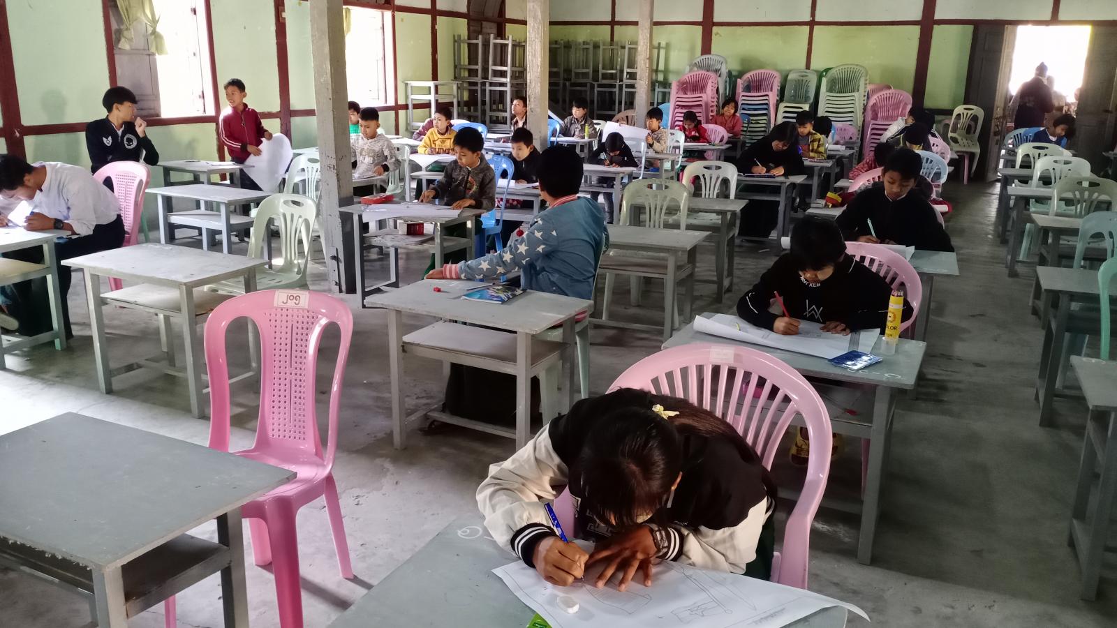 ကန့်ဘလူမြို့ အ ထ က ၁ ၌ ၇၇ နှစ်မြောက် ပြည်ထောင်စုနေ့ အထိမ်းအမှတ
