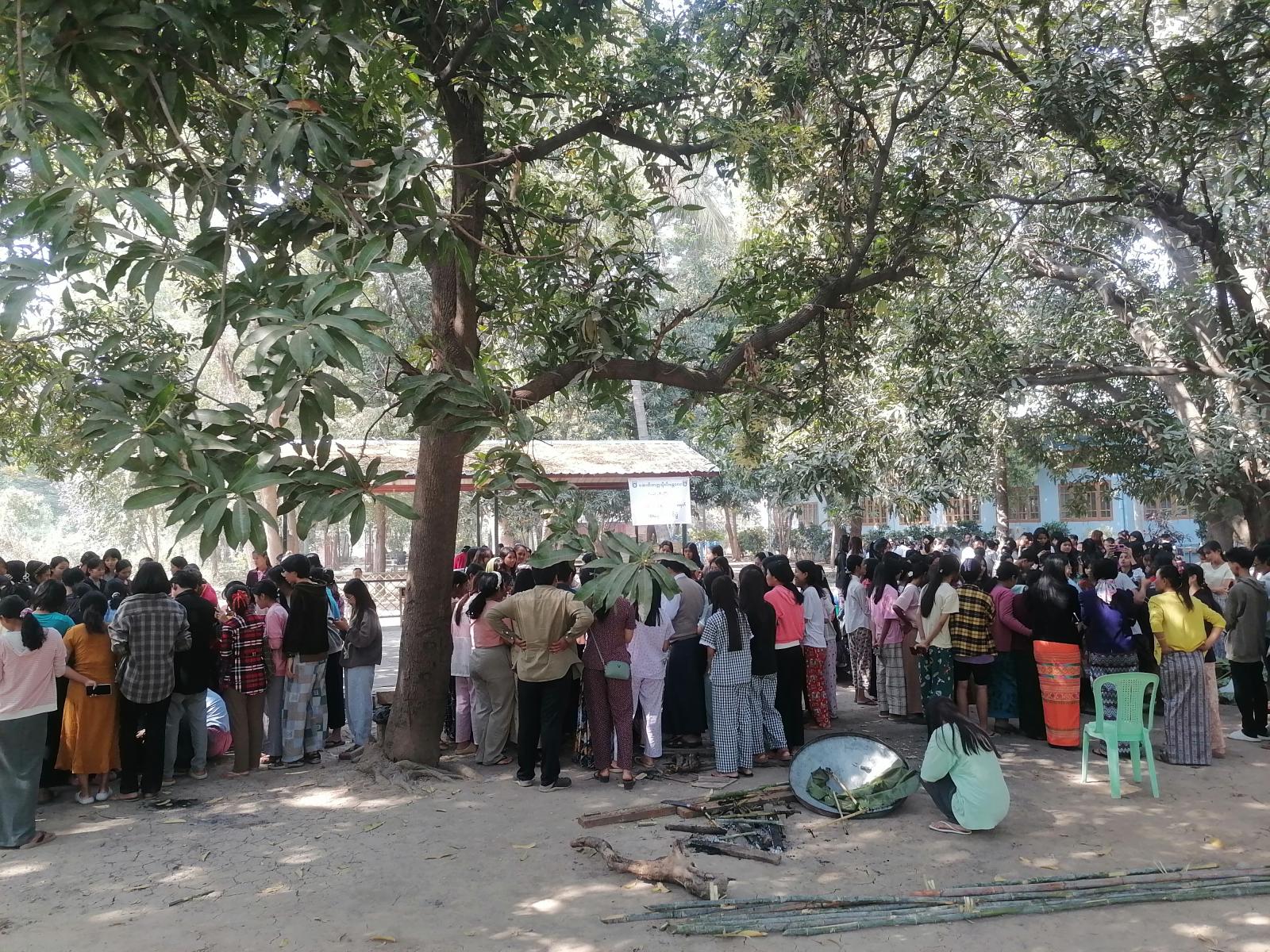 ၇၇ နှစ်မြောက် ပြည်ထောင်စုနေ့ကို ကြိုဆိုဂုဏ်ပြုသောအားဖြင့် ဆေးဝ