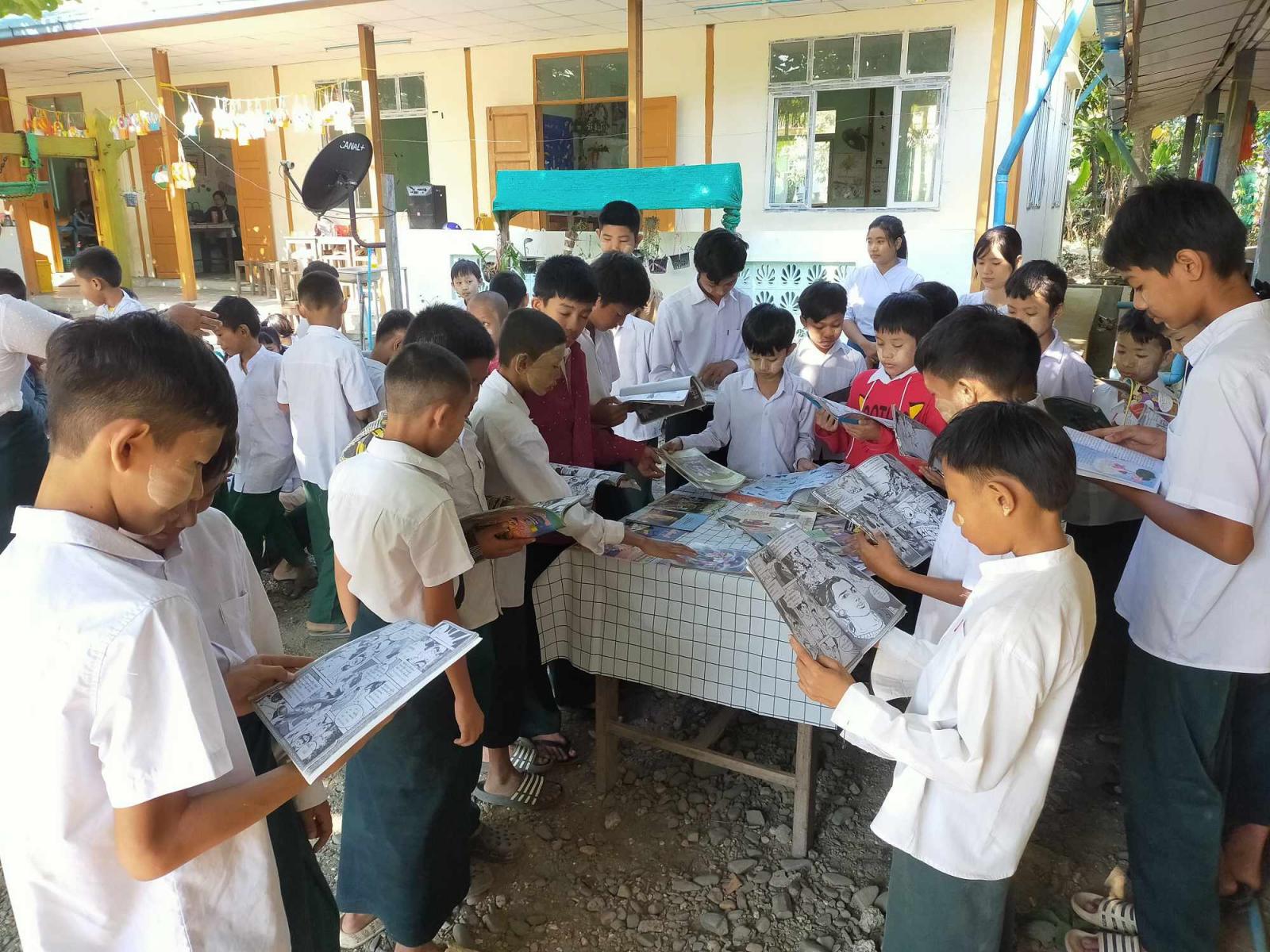 ကြံခင်းမြို့နယ် မူလွန် မြို့မတောင်ကျောင်းတွင် ၇၇ နှစ်မြောက်၊ ပြည
