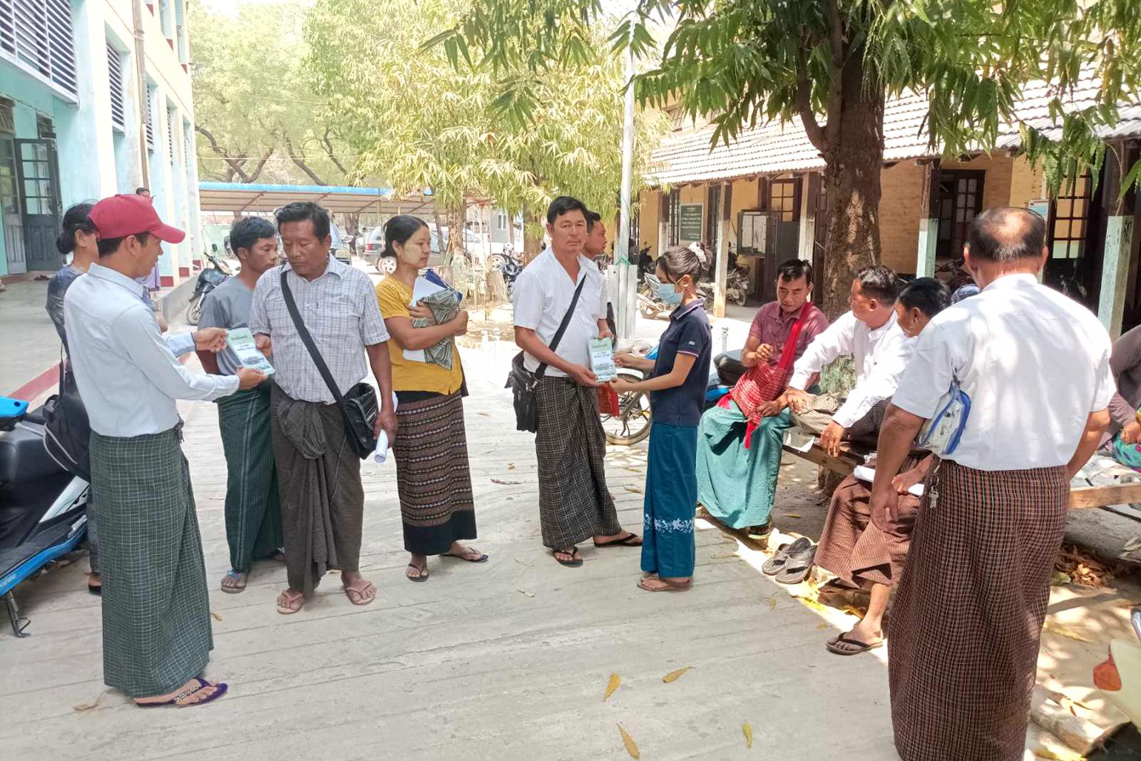 ရေနံချောင်းမြို့နယ်၌ ၇၉ နှစ်မြောက် တပ်မတော်နေ့အထိမ်းအမှတ် သတင်းစကား လက