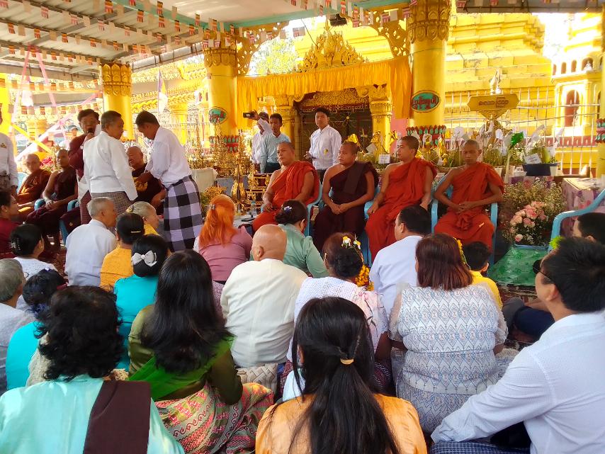 ဆံတော်ရှင်ဆုတောင်ပြည့် အတုလအောင်ဇေယျုံ ဦးဘိုးလှဘုရား စေတီတော်ရှိ နောင