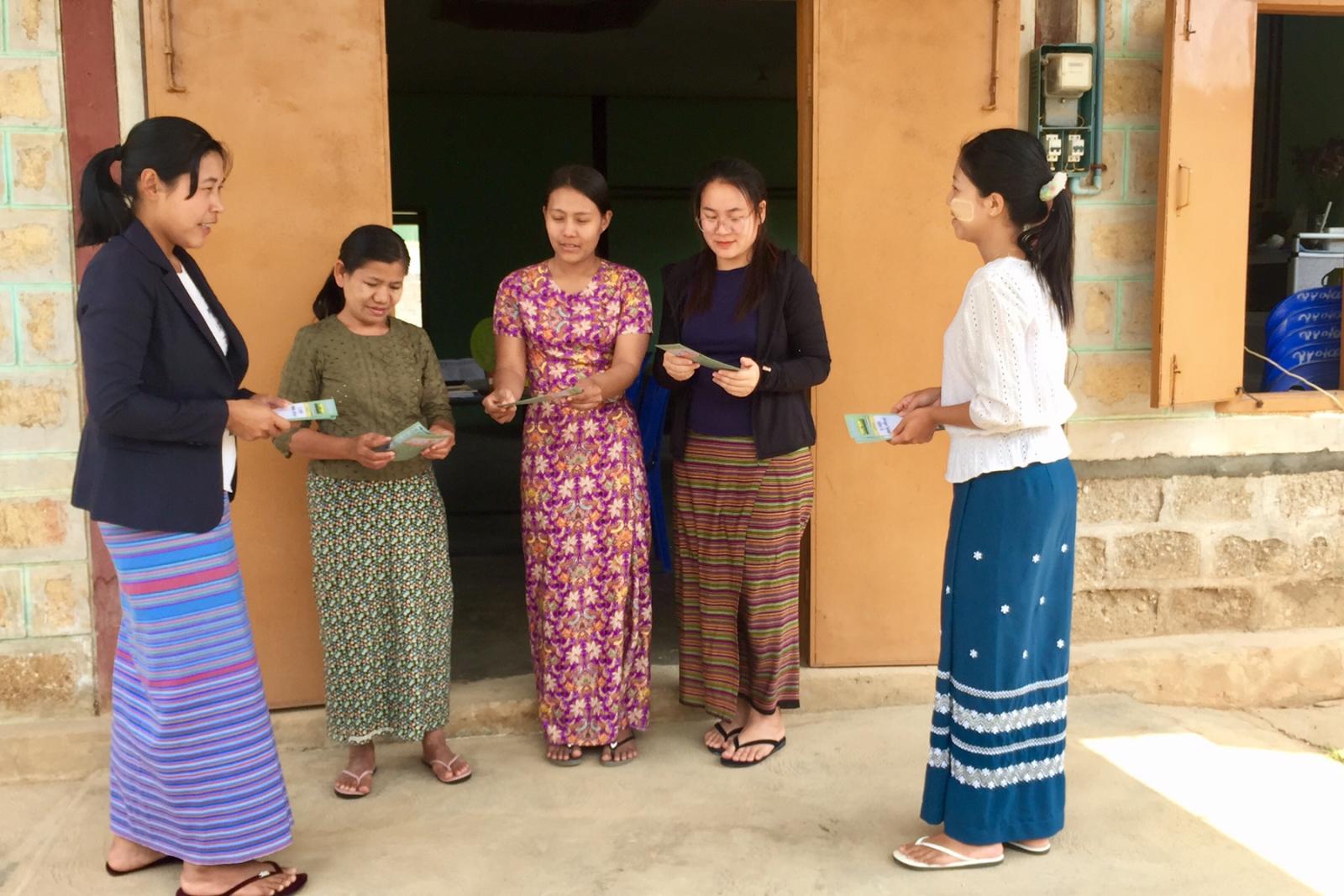 လဲချားမြို့၌ ၇၉ နှစ်မြောက် တပ်မတော်နေ့အထိမ်းအမှတ် သတင်းစကား လက်ကမ