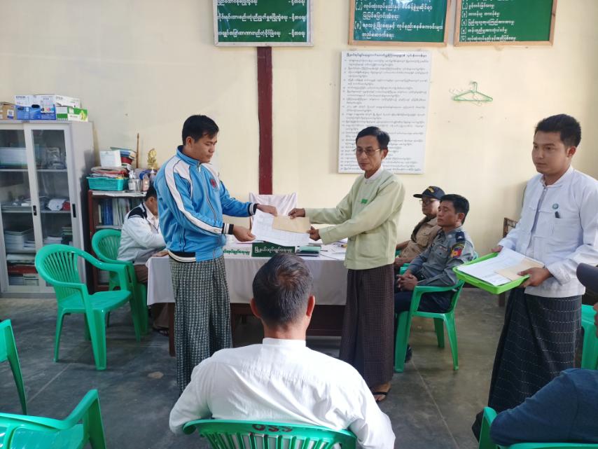 မိုင်းရှူးမြို့နယ်တွင် အသက် ၈၅ နှစ်အထက် သက်ကြီး အဘိုး၊ အဘွားများအား သက