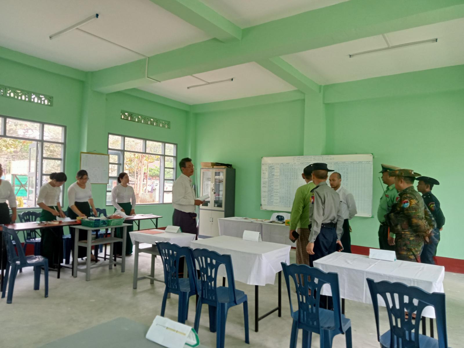 ၂၀၂၄ ခုနှစ် တက္ကသိုလ်ဝင်စာမေးပွဲ သရက်ချောင်းမြို့နယ်အတွင်းရှိ အ ထ က သရက