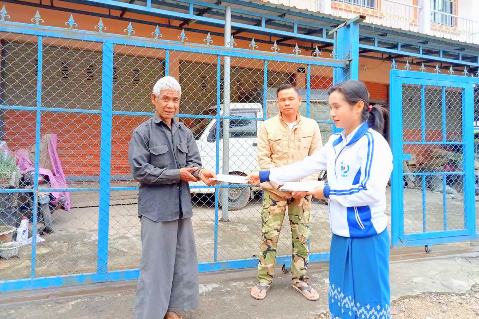 မိုင်းယောင်းမြို့တွင် တပ်မတော်နေ့အထိမ်းအမှတ် သတင်းစကား လက်ကမ်းစာစောင်မ
