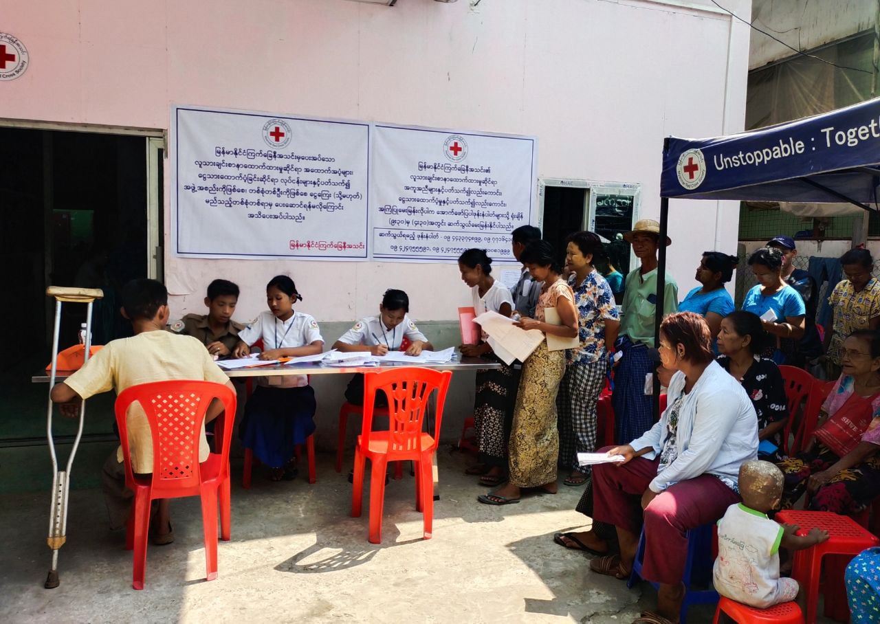 ဒဂုံမြို့သစ် ဆိပ်ကမ်း မြို့နယ်တွင် အပူလှိုင်းအန္တရာယ်ခံစားရသော အိမ်ထောင