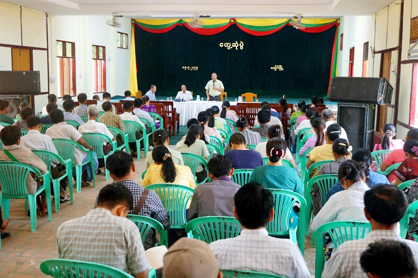 မလှိုင်မြို့နယ်၌ ၂၅ ကြိမ်မြောက် ငွေရတုအထိမ်းအမှတ် မြန်မာ့ရိုးရာယဉ်က