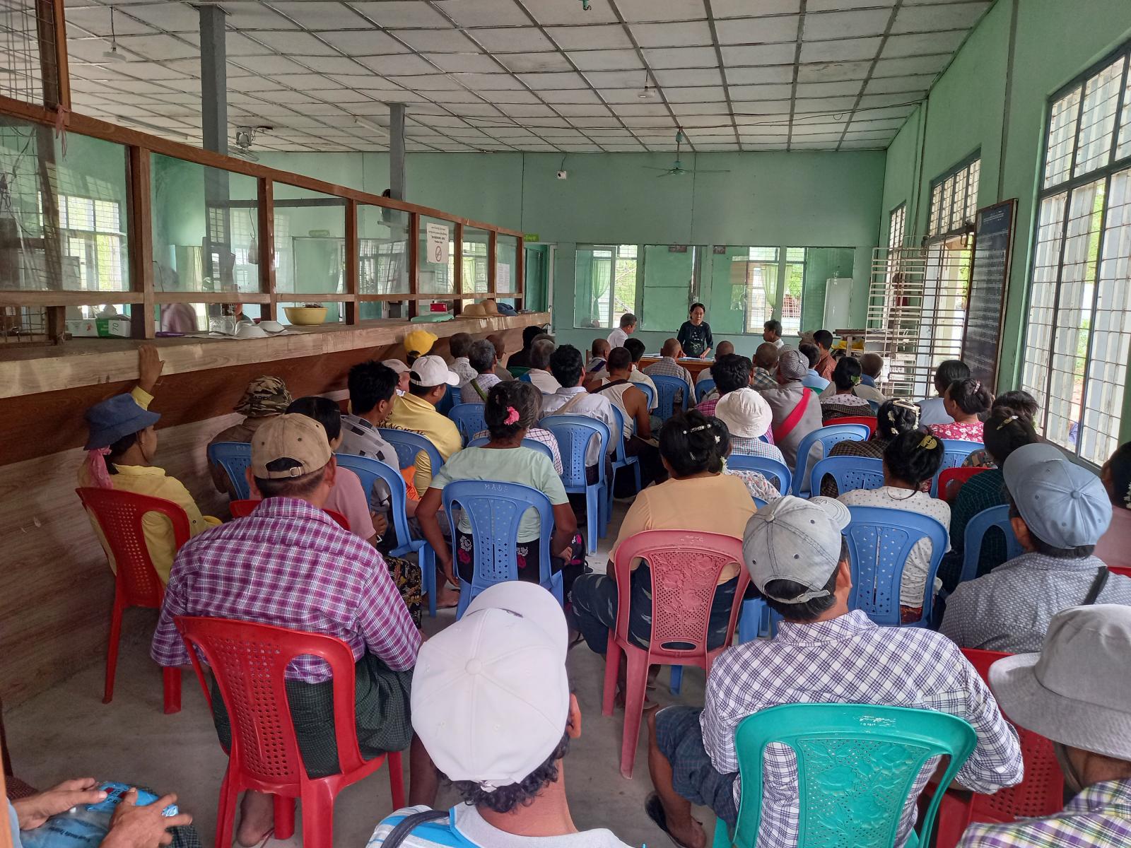 ငဖဲမြို့နယ် မြန်မာ့လယ်ယာဖွံ့ဖြိုးရေးဘဏ်ခွဲမှ ၂၀၂၄ ခုနှစ် မိုးသီးနှံစိုက