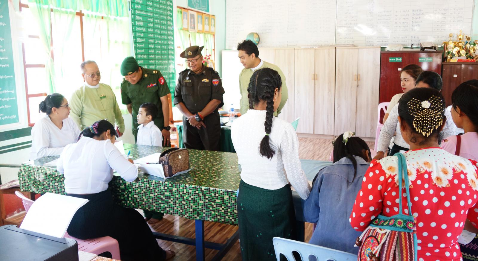မိုင်းယန်းမြို့ခရိုင်၊ မိုင်းယန်းမြို့၌ ၂၀၂၄ ၂၀၂၅ ပညာသင်နှစ် ကျောင်းအပ
